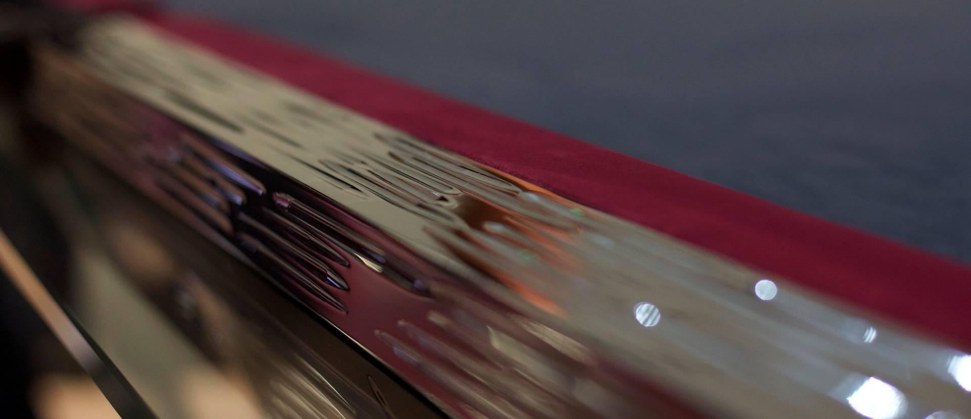 "T1.2" Crystal Pool Table with Chrome Plated Covers by Marc Sadler for ...