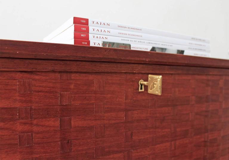 Wall-Mounted Escritoire by Poul Cadovius For Sale at 1stDibs