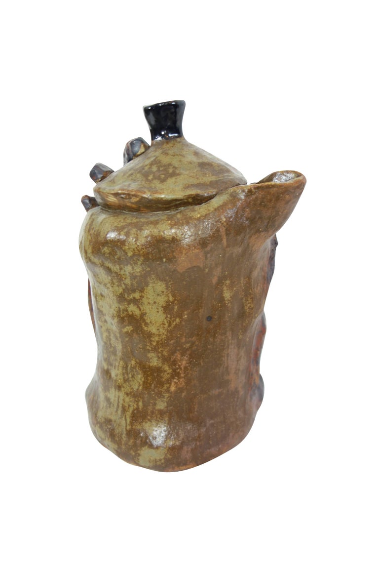 Grotesque Face Jug from a Pottery Studio in Buffalo, New York For Sale ...