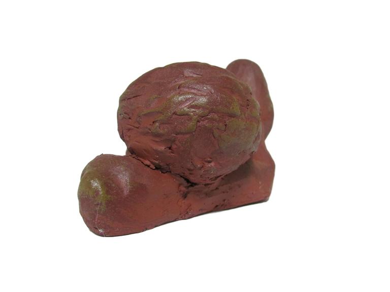 Hand Sculpted Clay Female Form at 1stDibs