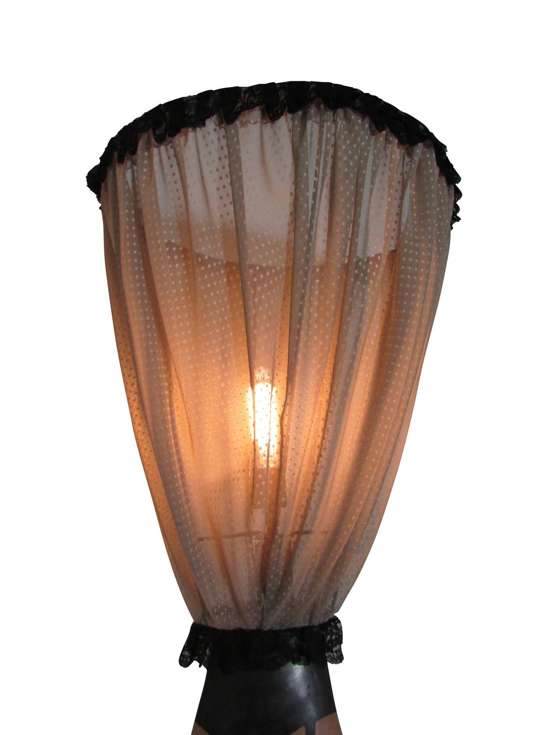 French Figural Lady's Legs Lamp at 1stdibs