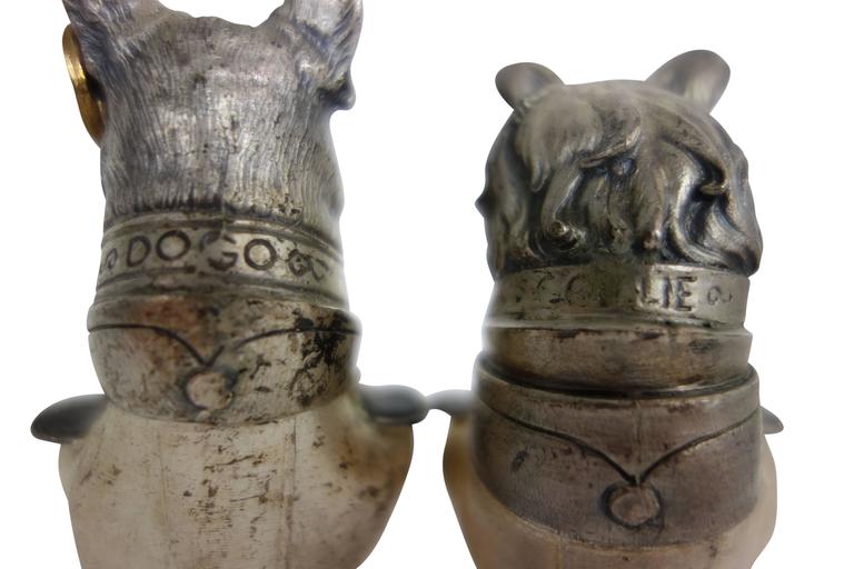 Pair of Dogs Playing Instruments, “Collie and Dogo” at 1stDibs