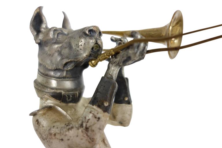 Pair of Dogs Playing Instruments, “Collie and Dogo” at 1stDibs