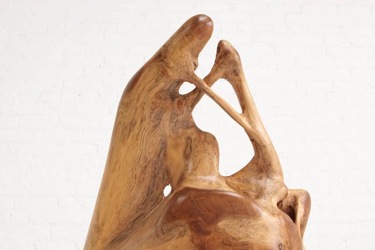 Pair of Organic Modern Burl Chairs Live Edge Wood at 1stDibs | live ...