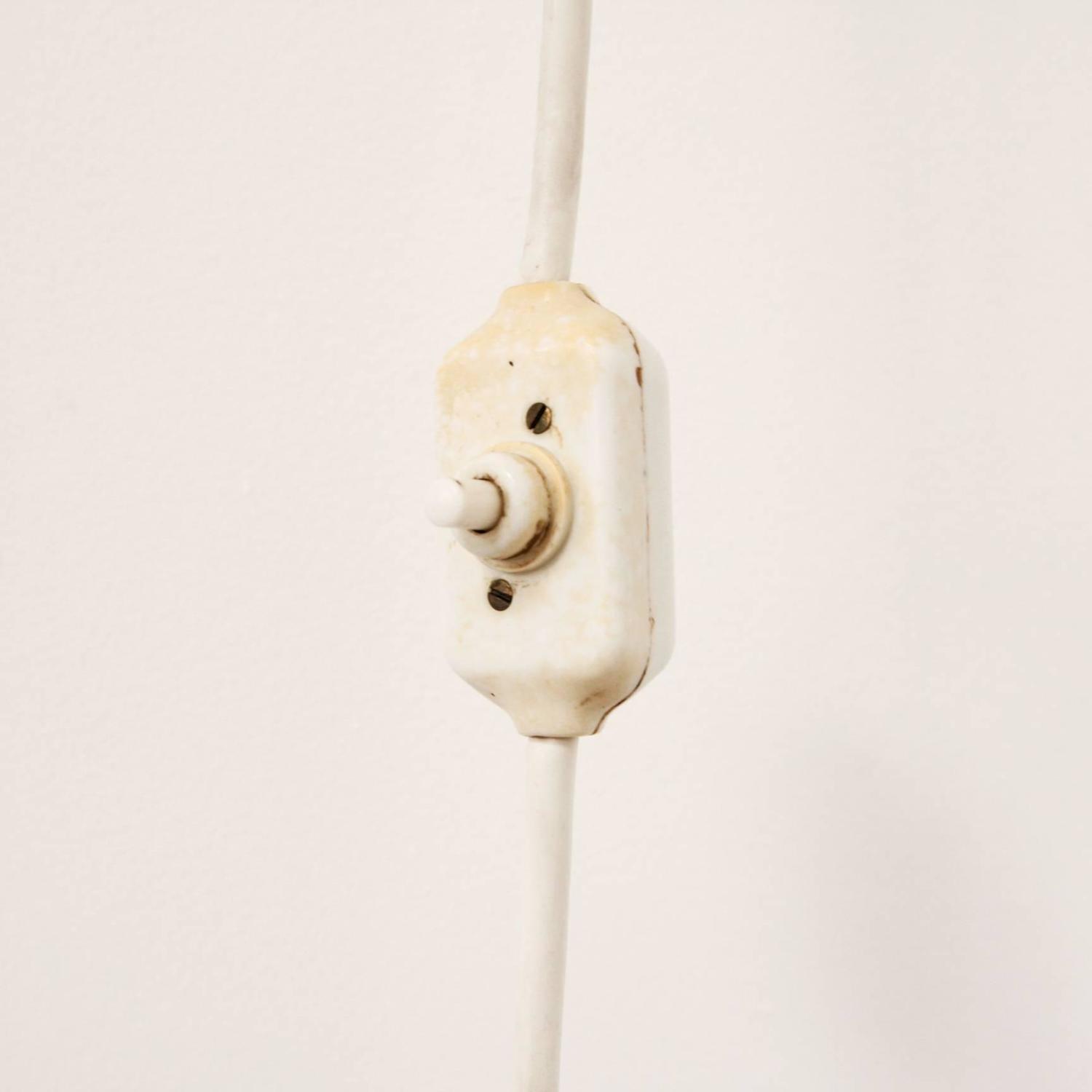 Pair of Sconces Uno and Osten Kristiansson for Luxus, Sweden at 1stdibs