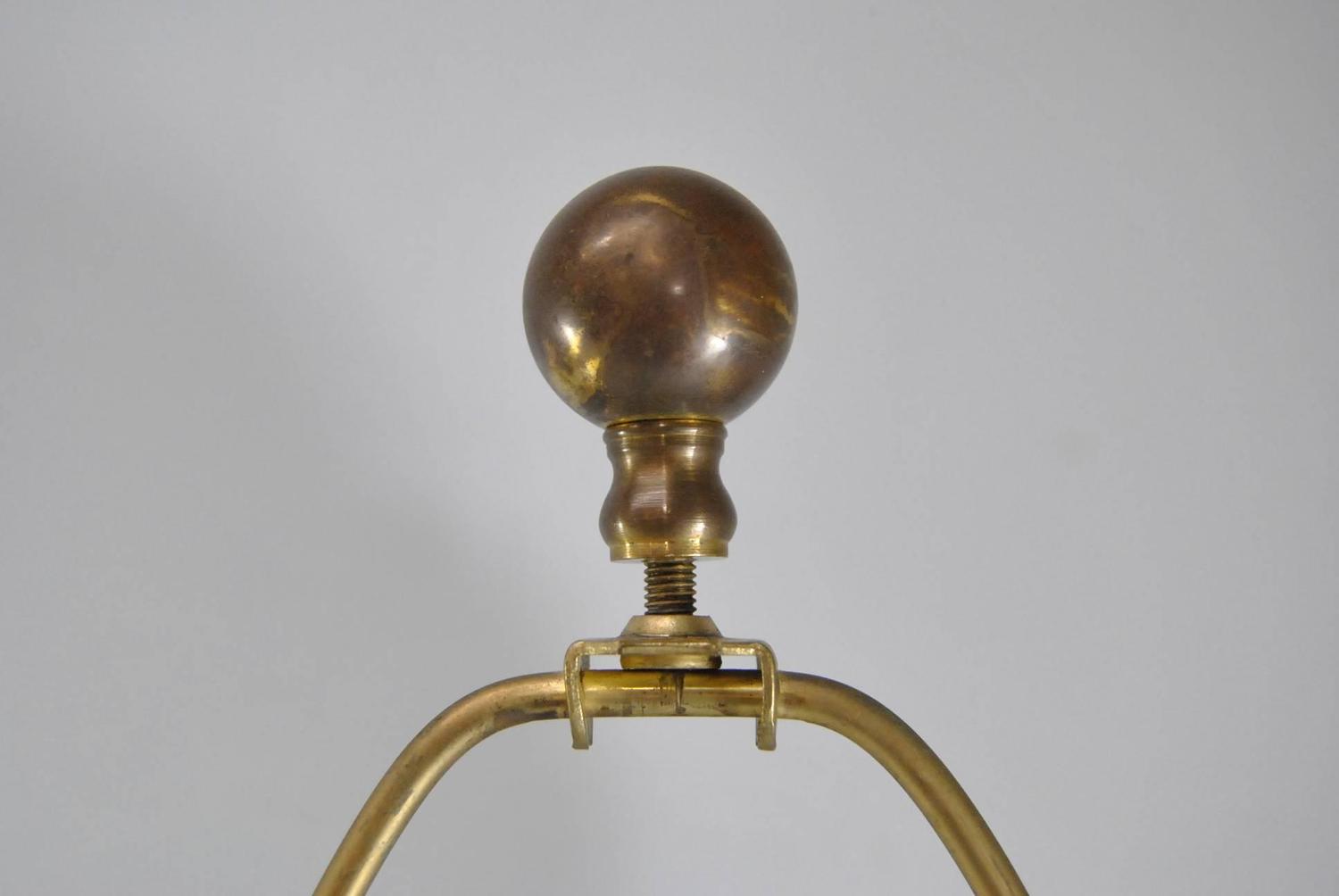 Pair of Chapman Brass and Composition Dancing Frog Table Lamps at 1stdibs