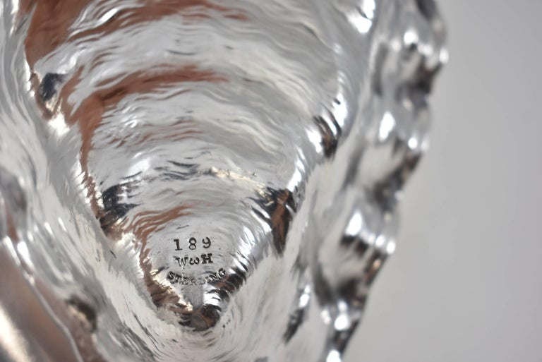 Antique Wood and Hughes Sterling Silver Oyster Dish at 1stDibs | hughes ...