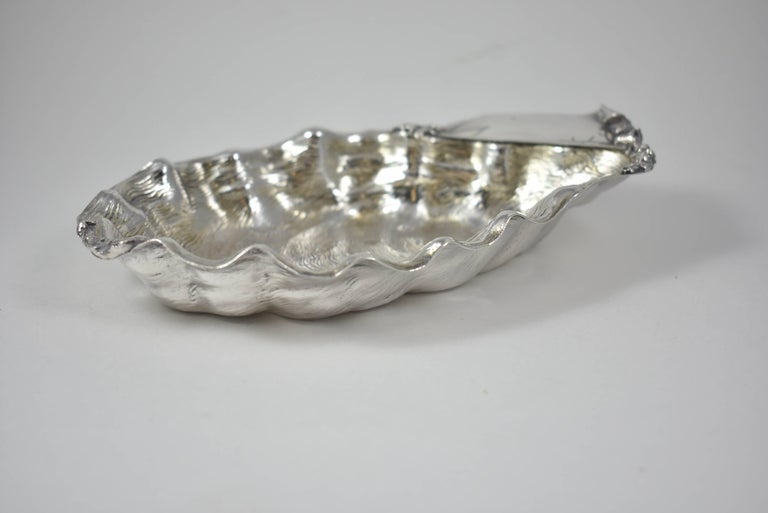 Antique Wood and Hughes Sterling Silver Oyster Dish at 1stDibs | hughes ...