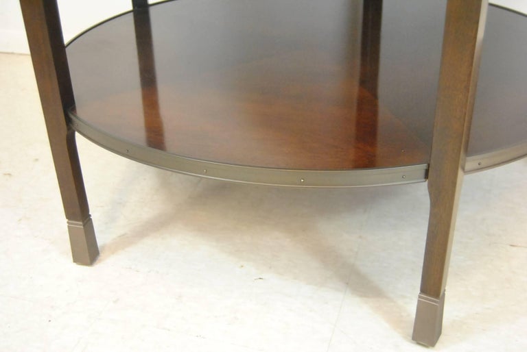 Pair of Walnut Sabre End Table by Bill Sofield for Baker Furniture at ...