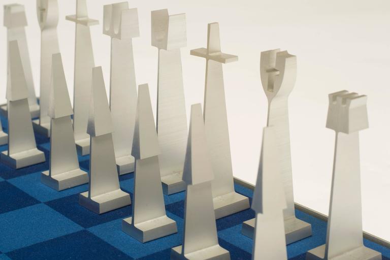 Mid-Century Modern Chess Set by Austin Cox for ALCOA, 1962 at 1stDibs ...