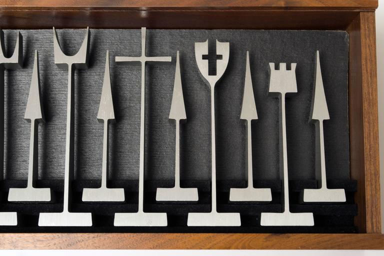 Mid-Century Modern Chess Set by Austin Cox for ALCOA, 1962 at 1stDibs ...