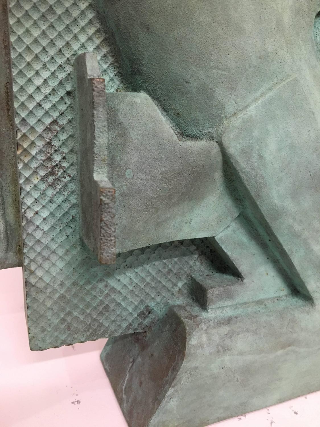 Bronze Cast Wall Sculpture by Artist Michael Walsh For Sale at 1stdibs