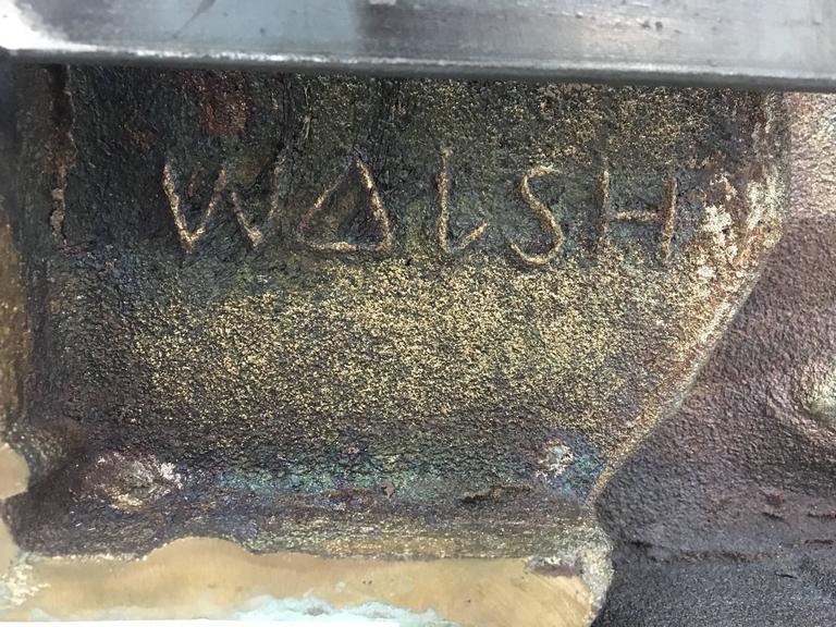 Bronze Cast Wall Sculpture by Artist Michael Walsh For Sale at 1stDibs