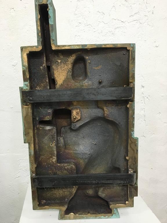 Bronze Cast Wall Sculpture by Artist Michael Walsh For Sale at 1stDibs