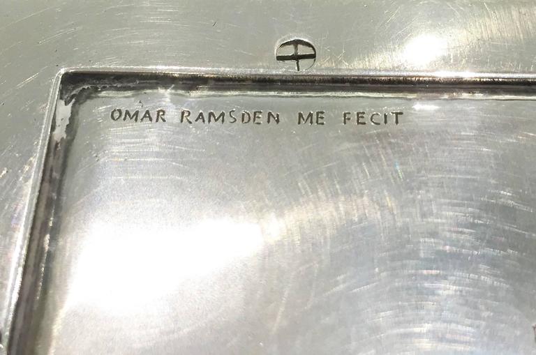 Arts and Crafts Silver and Shagreen Box by Omar Ramsden at 1stDibs