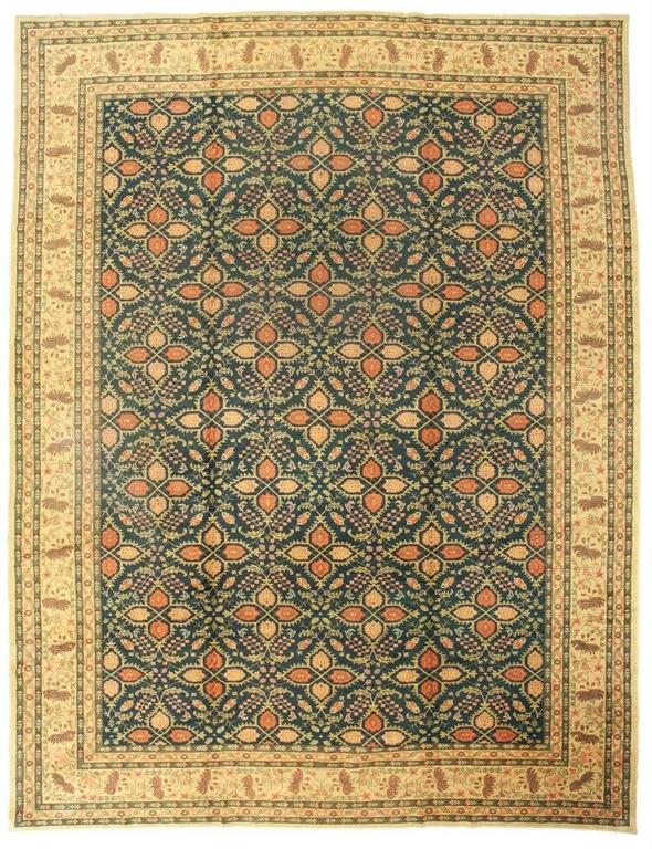 Antique Agra Rug For Sale at 1stdibs