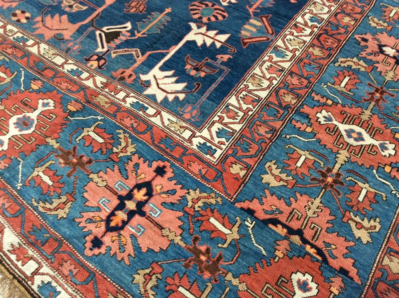 Antique Serapi Rug For Sale at 1stDibs