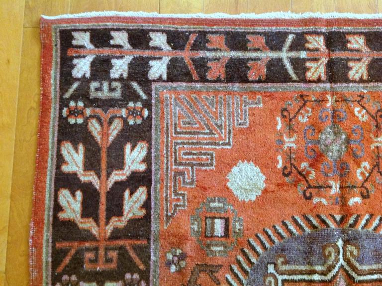Vintage Khotan Rug For Sale at 1stDibs