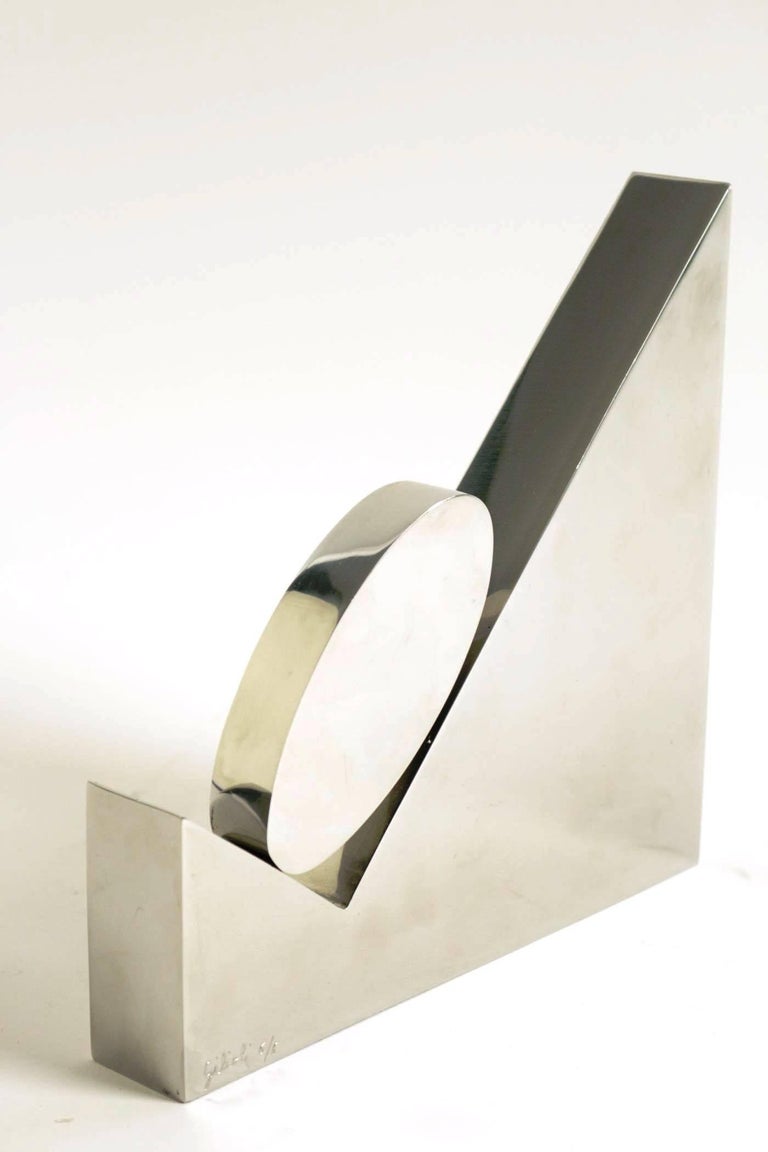 Beautiful Sculpture by Emile Gilioli, "Espace Ovale", France, 1976 For ...