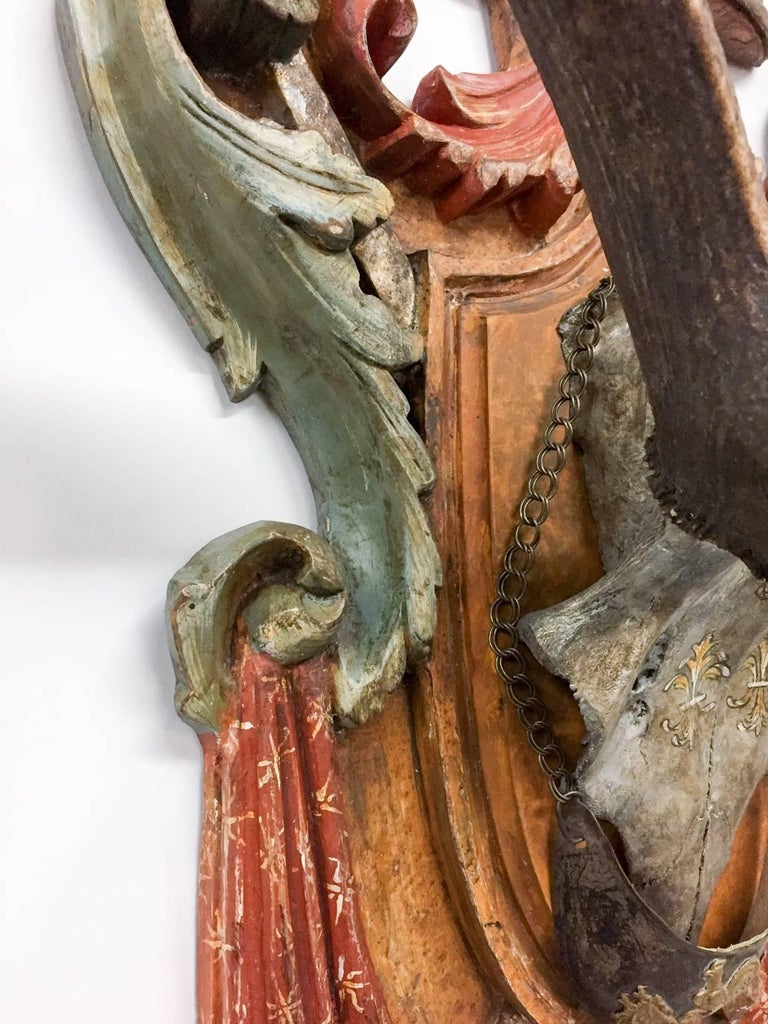 Prussian Red Stag with French Plaque and Original Officer's Artillery ...