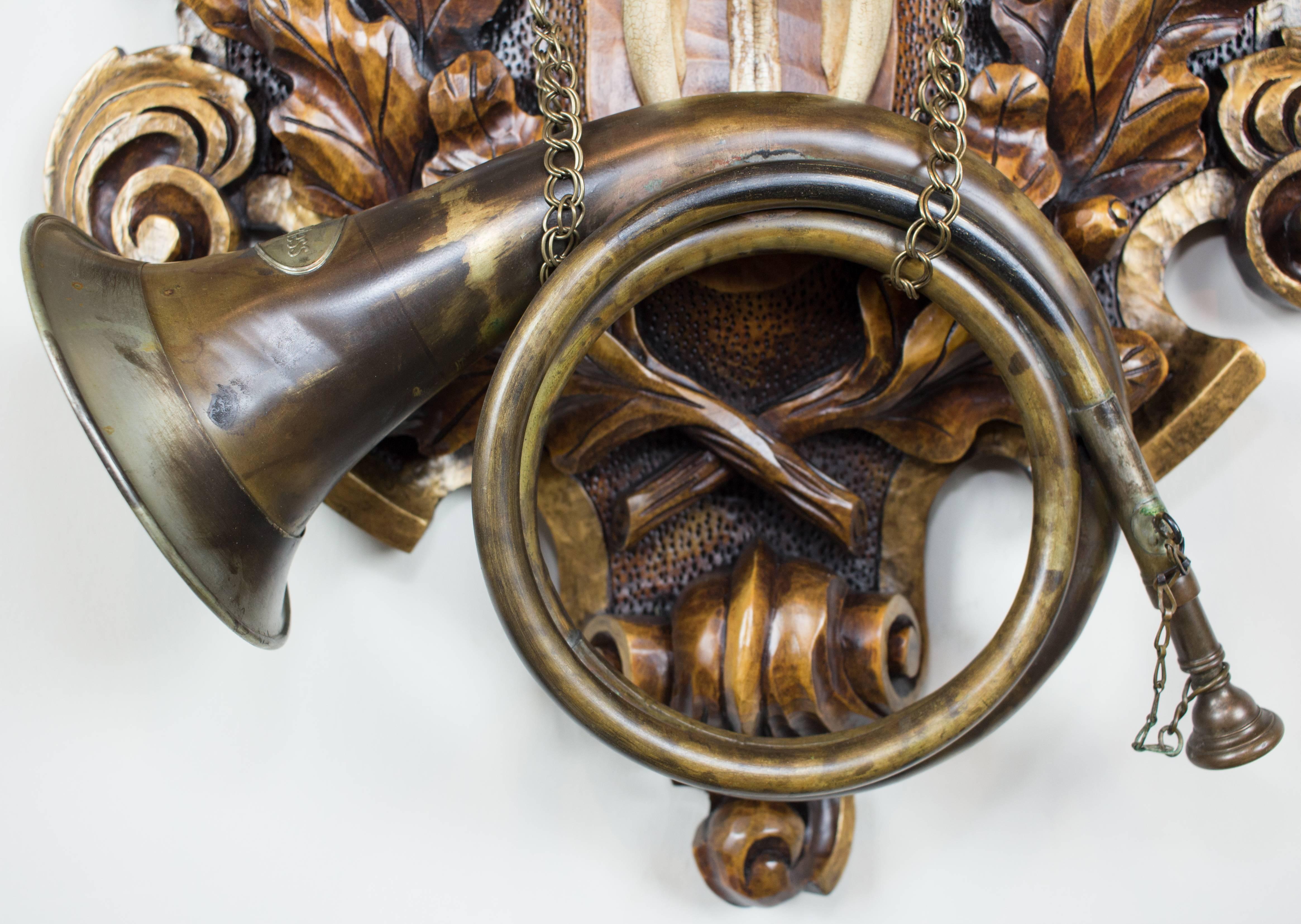 German Red Stag from Eulenburg Hunt of 1892 with Original Fürst-Pless ...