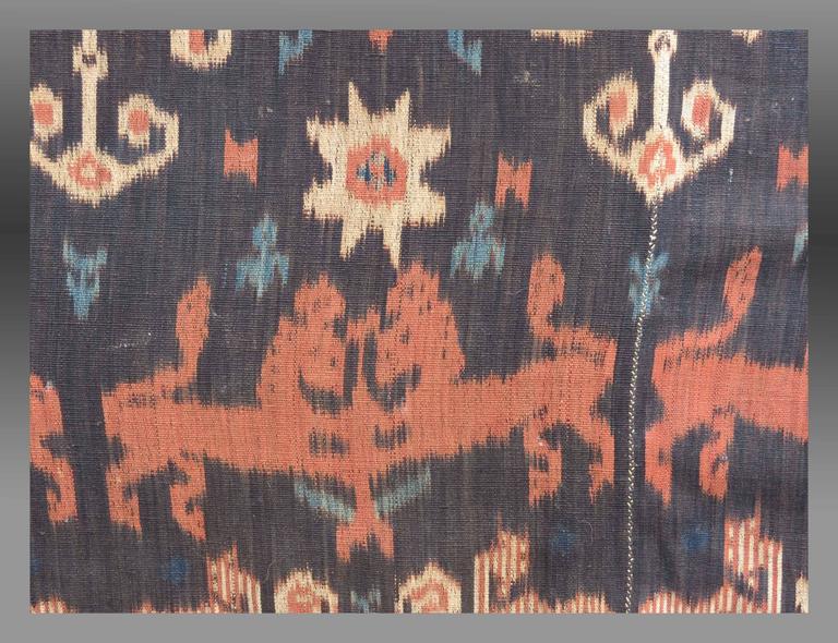 Indonesian Textile, Man's "Hinggi" Wrap, East Sumba, Mid-20th Century ...