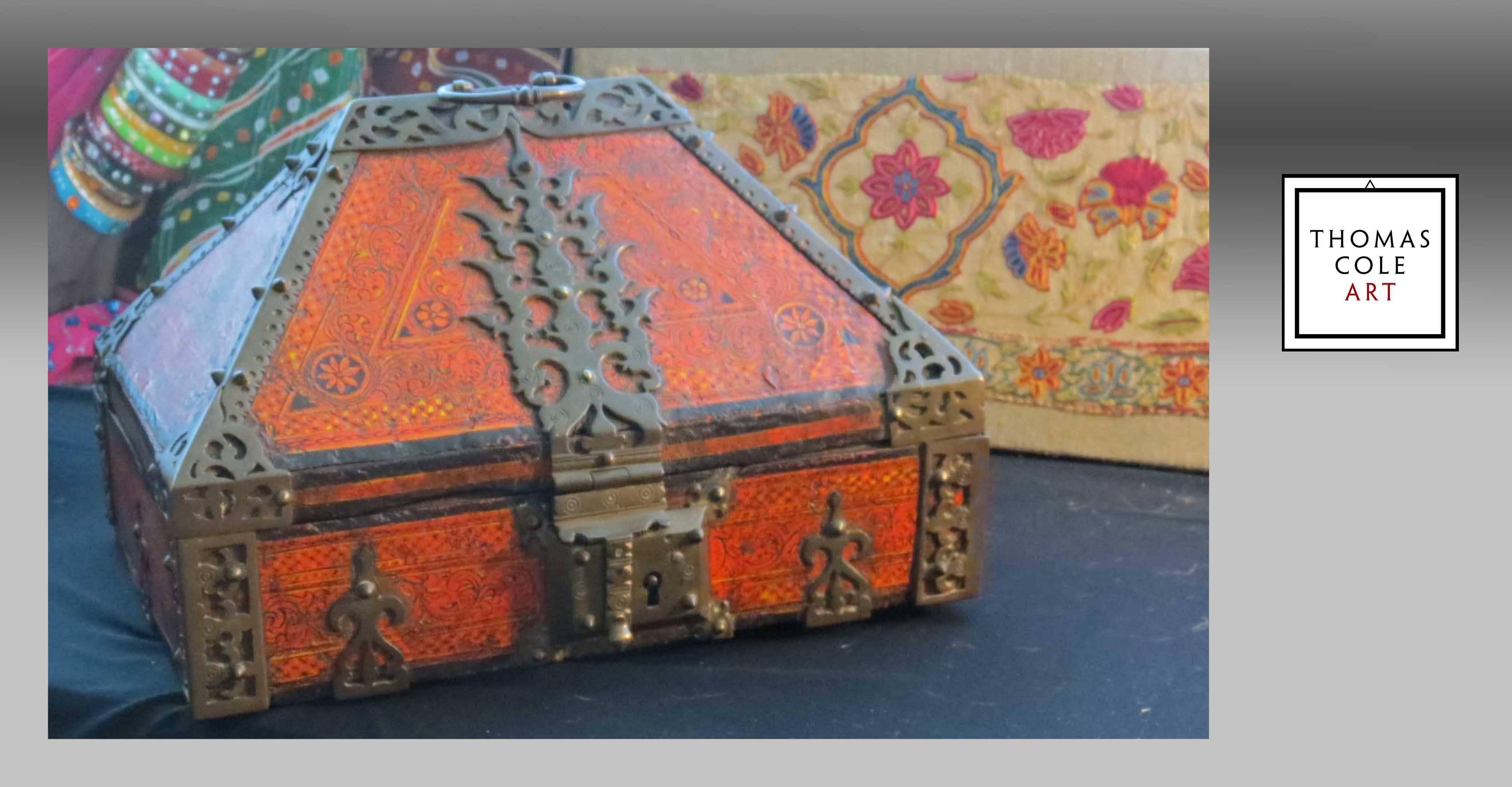 Antique "Malabar Box", Kerala, 19th Century For Sale at 1stDibs
