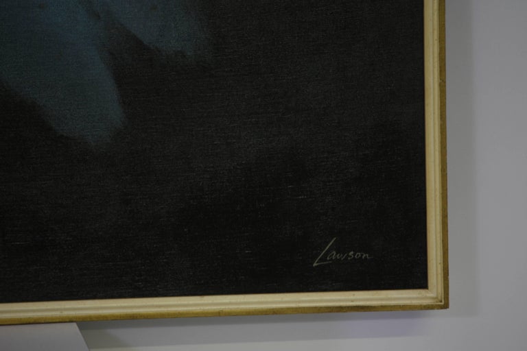 Untitled Midcentury Oil on Canvas Painting by Robert Lawson at 1stDibs ...