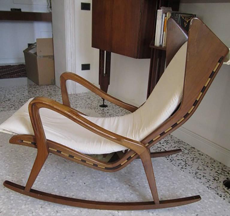 Italian Rocking Chair designed by Studio Tecnico Cassina, Milano, 1955 ...