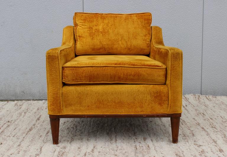 Mid-Century Modern Low Back Lounge Chairs at 1stDibs