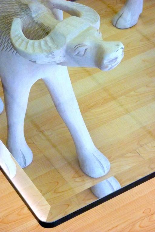 Bull and Cocktail Table For Sale at 1stDibs