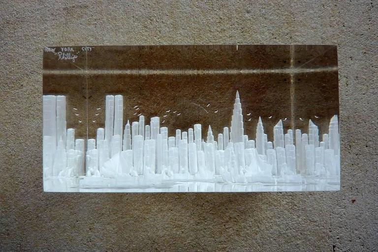 Lucite Manhattan For Sale at 1stDibs