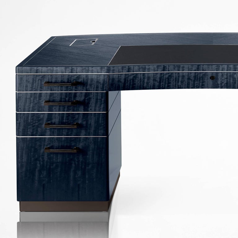 Odyssey Desk, Blue at 1stDibs