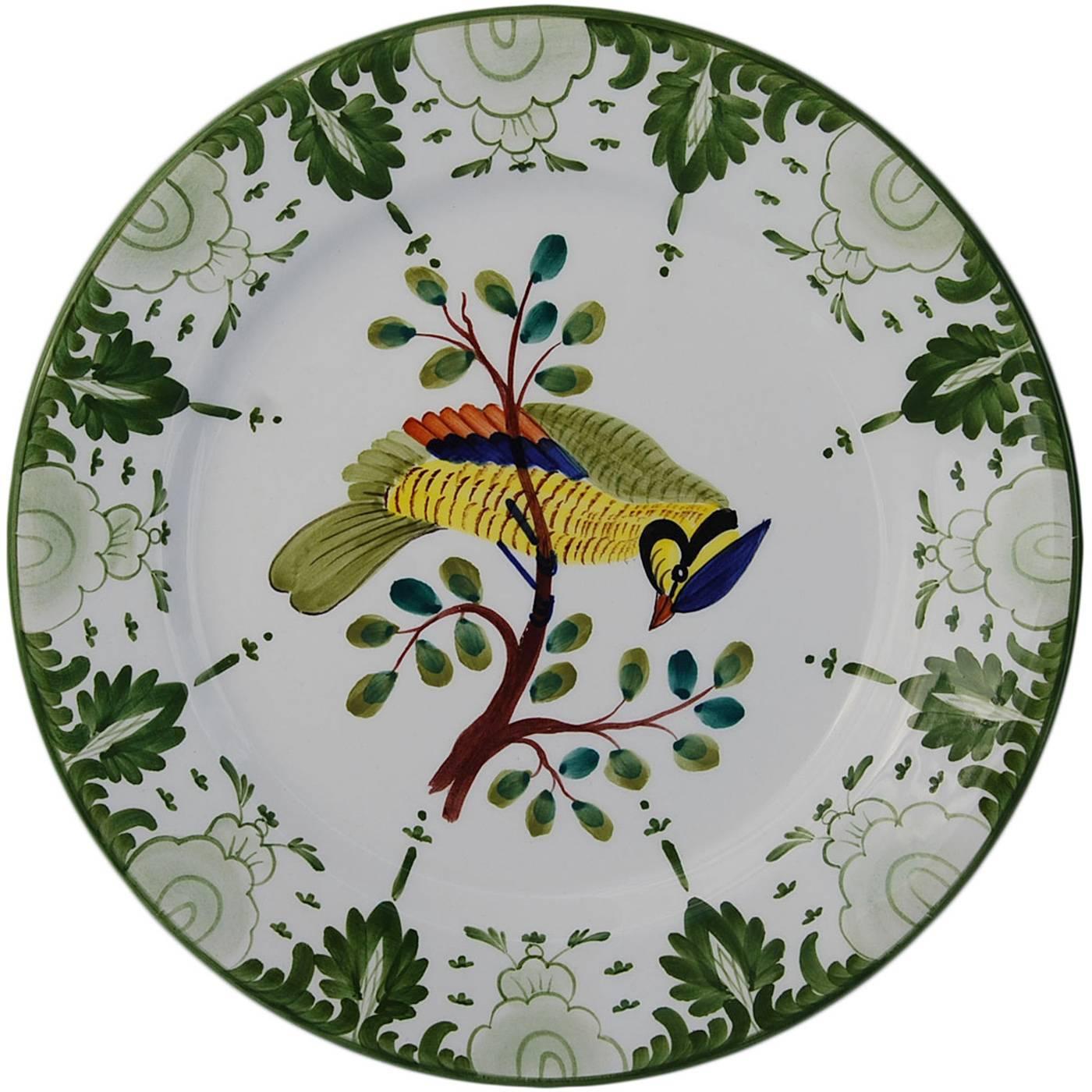 Set of six Tropical Birds Ceramic Plates For Sale at 1stDibs | tropical ...
