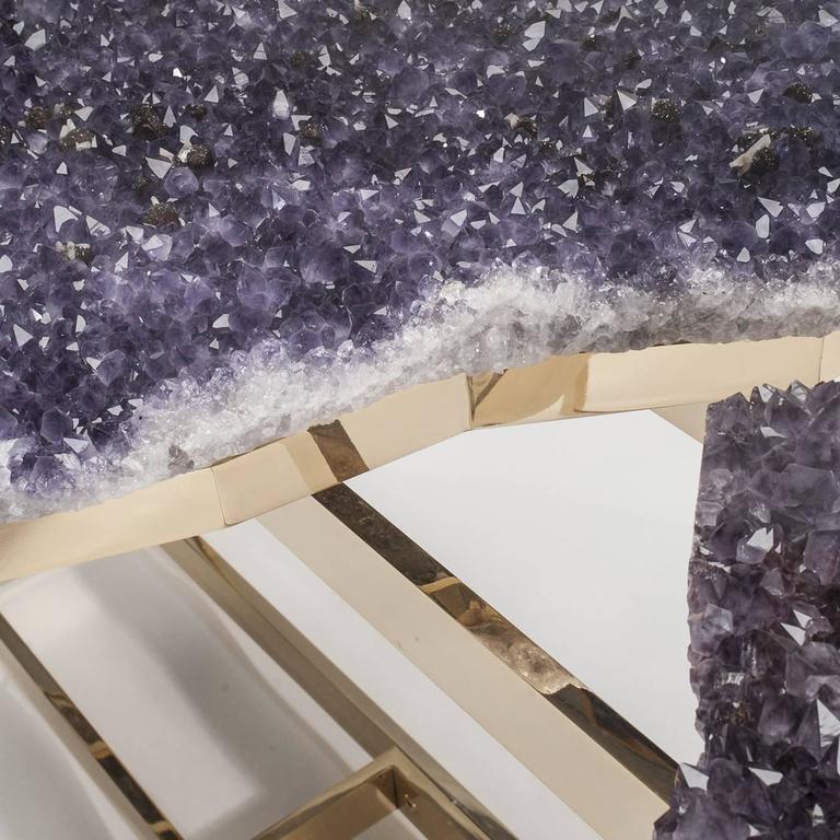 Amethyst Dinner Table For Sale at 1stDibs