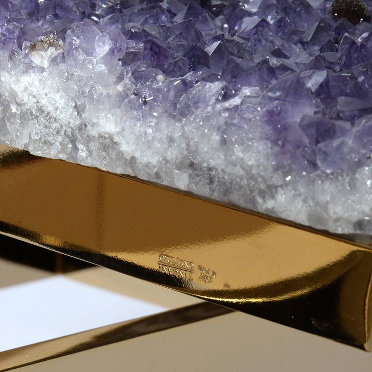Amethyst Dinner Table For Sale at 1stDibs | amethyst dining table ...
