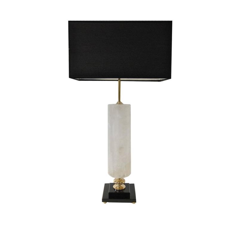 Quartz Table Lamp For Sale at 1stDibs