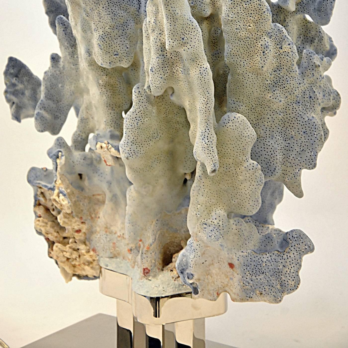 Blue Coral Lamp For Sale at 1stDibs | coral lamps for sale, coral lamps