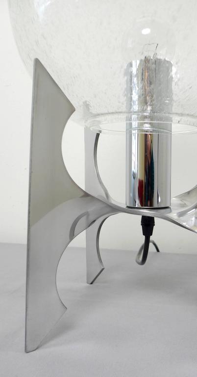 Apollo Table Lamp with Glass Globe Attributed to Staff, Germany, 1970s ...