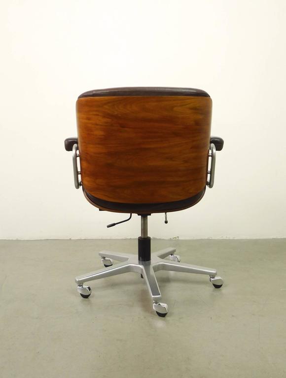 Stoll Giroflex Office Swivel Chair, Switzerland, 1970s at 1stDibs