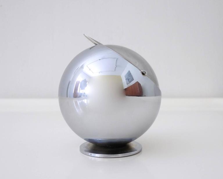 Chrome Smokny Ashtray from F.W. Quist, Germany, 1970s at 1stDibs
