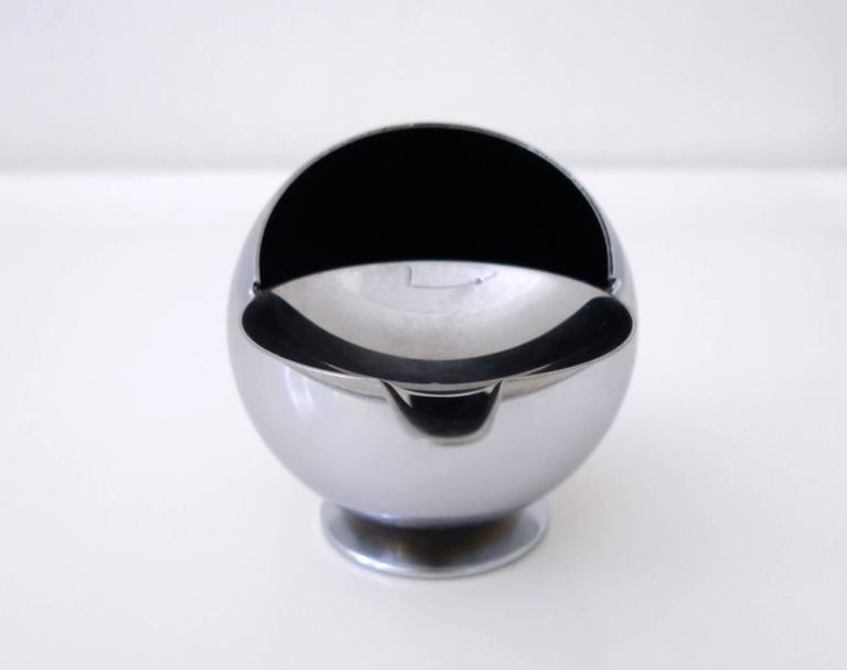 Chrome Smokny Ashtray from F.W. Quist, Germany, 1970s at 1stDibs