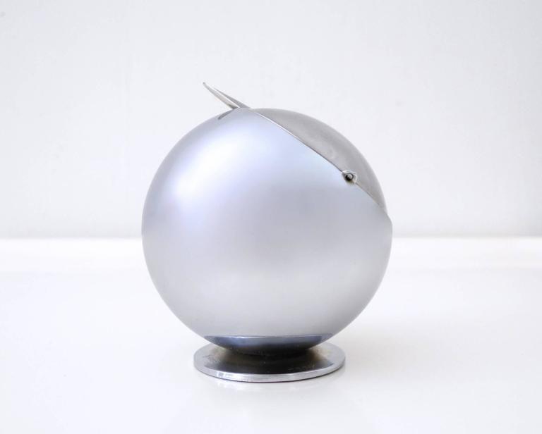 Chrome Smokny Ashtray from F.W. Quist, Germany, 1970s at 1stDibs