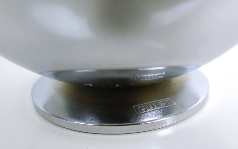 Chrome Smokny Ashtray from F.W. Quist, Germany, 1970s at 1stDibs