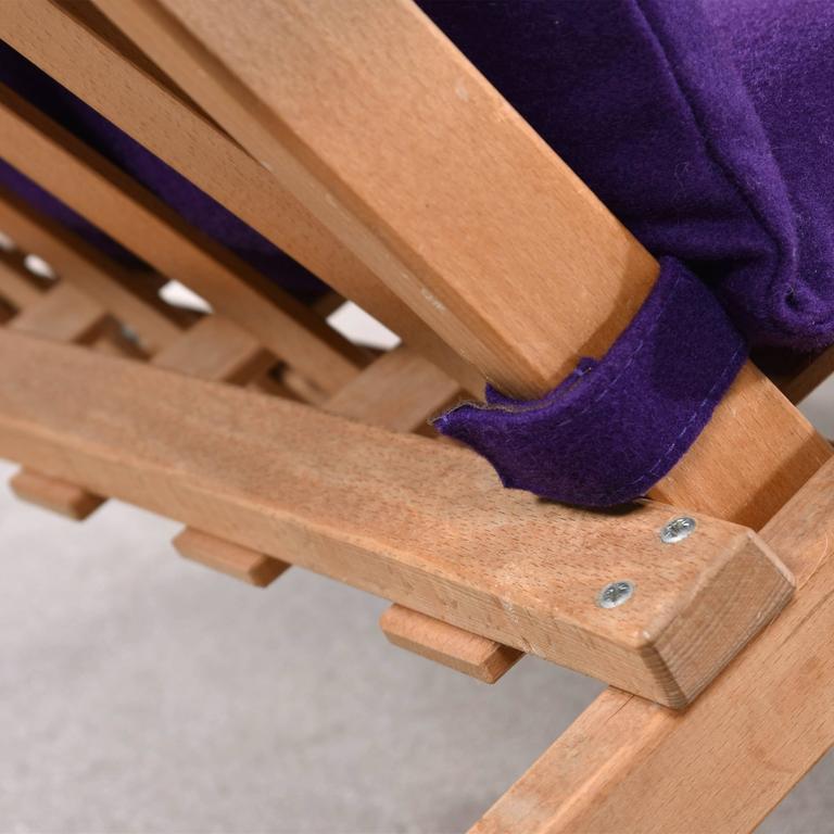 Børge Mogensen Deck Chair for Søborg Møbelfabrik, Denmark at 1stDibs
