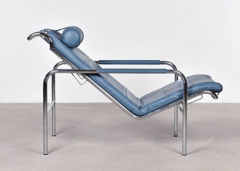 Gabriele Mucchi Genni Chaise and Ottoman for Zanotta, Italy at 1stDibs