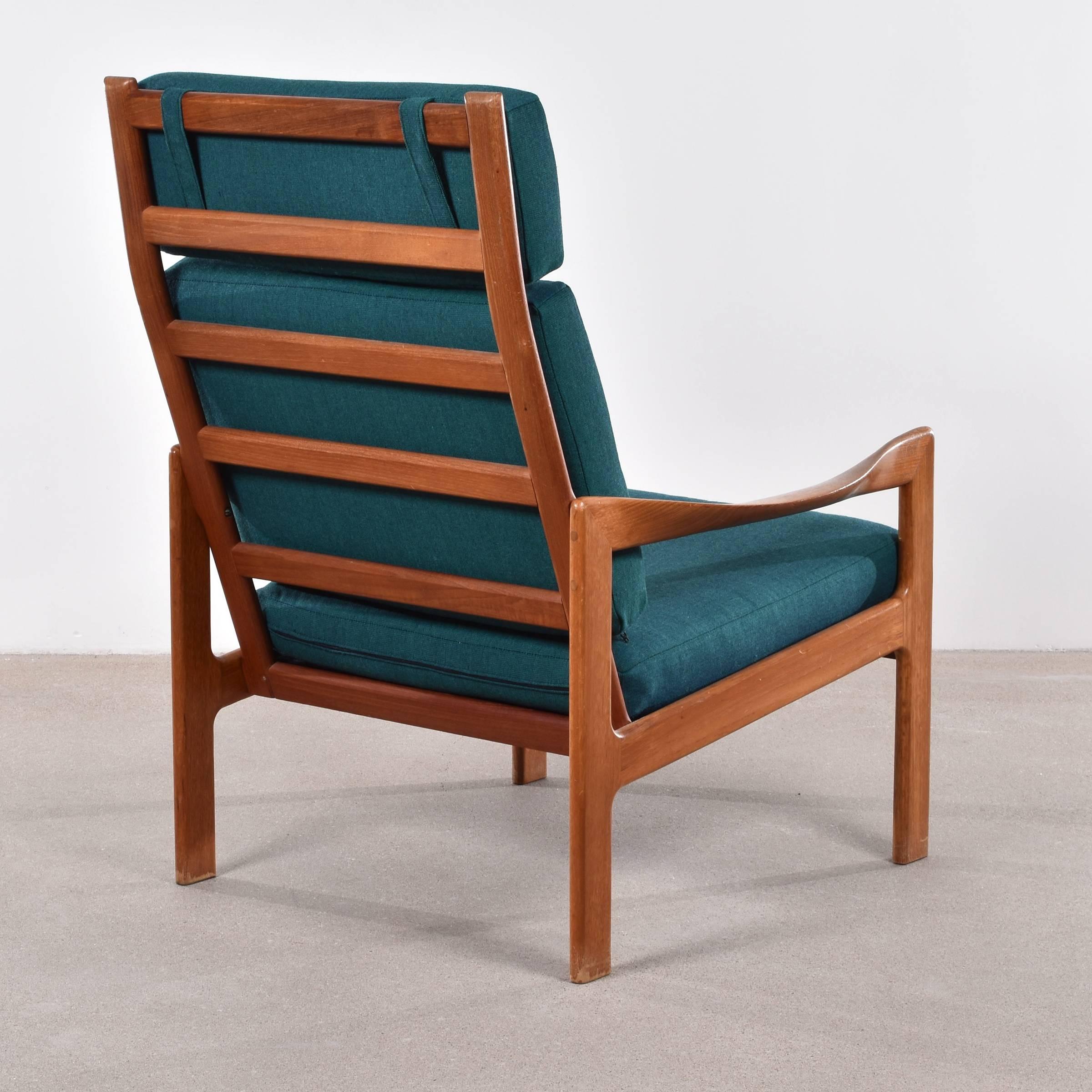 Illum Wikkelsø Lounge Chair for Niels Eilersen For Sale at 1stDibs ...