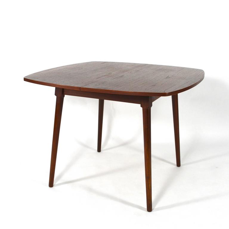 Mid-Century Teak Extendable Dining Table at 1stDibs