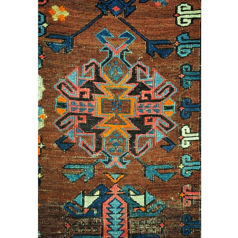 Impressive Oversized Antique Konaghend Soumac Rug, 1903 at 1stDibs