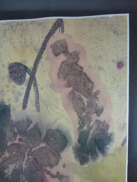 Yang Yanping 杨燕屏 "Lotus" Watercolor at 1stDibs